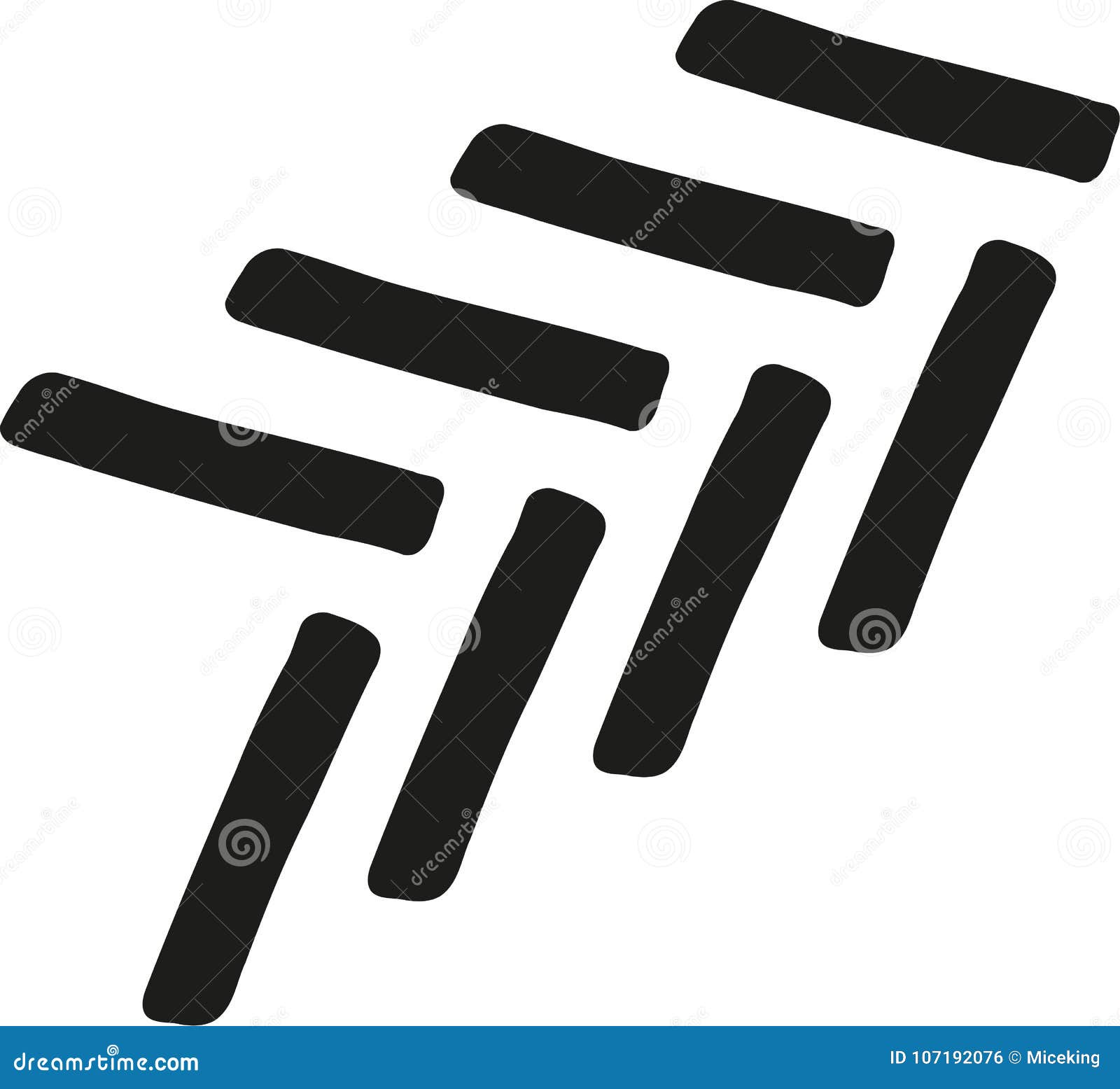 Simple wheel track icon stock vector. Illustration of track - 107192076