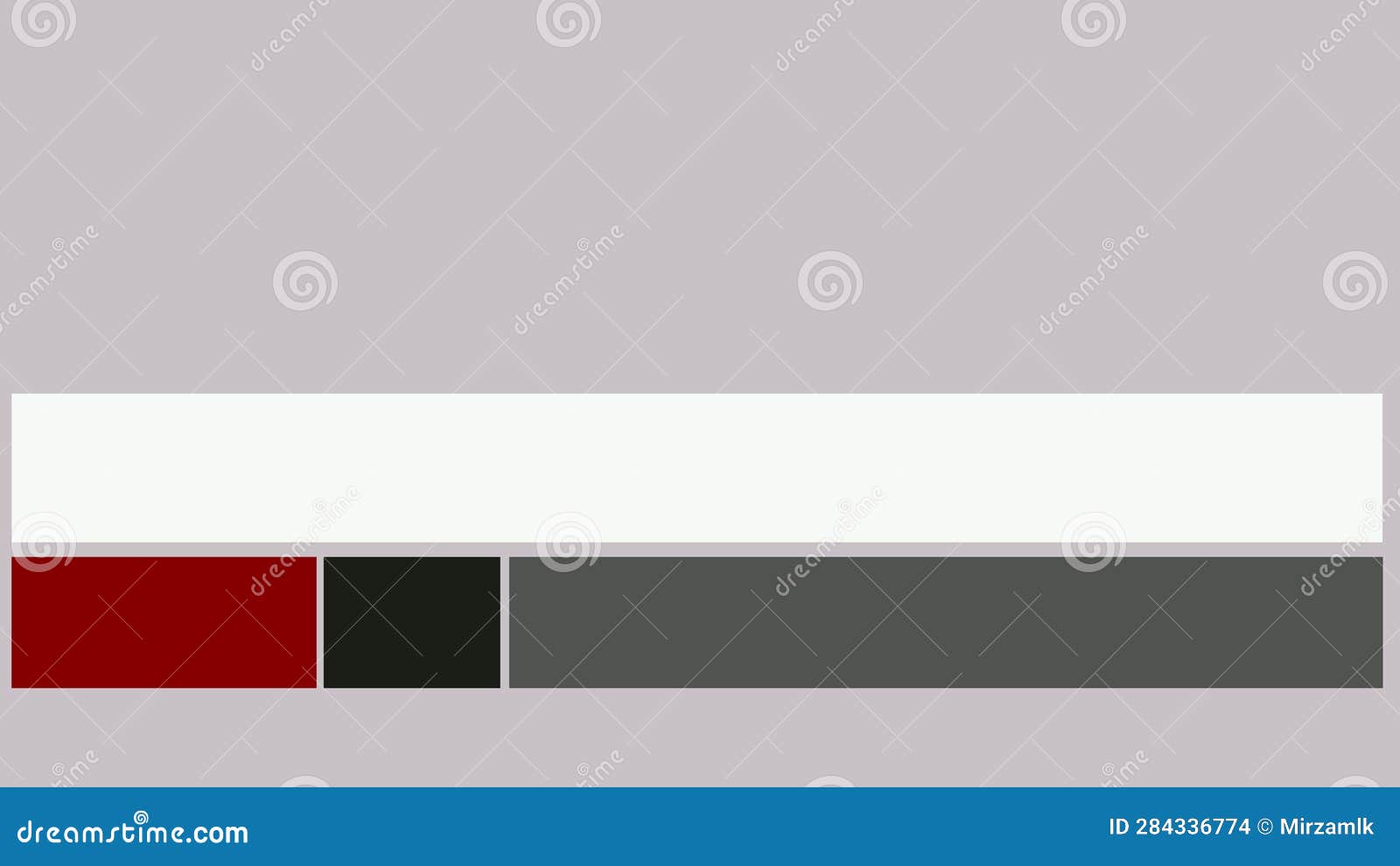 Simple White Black and Red Colored Rectangular Lower Third Title ...