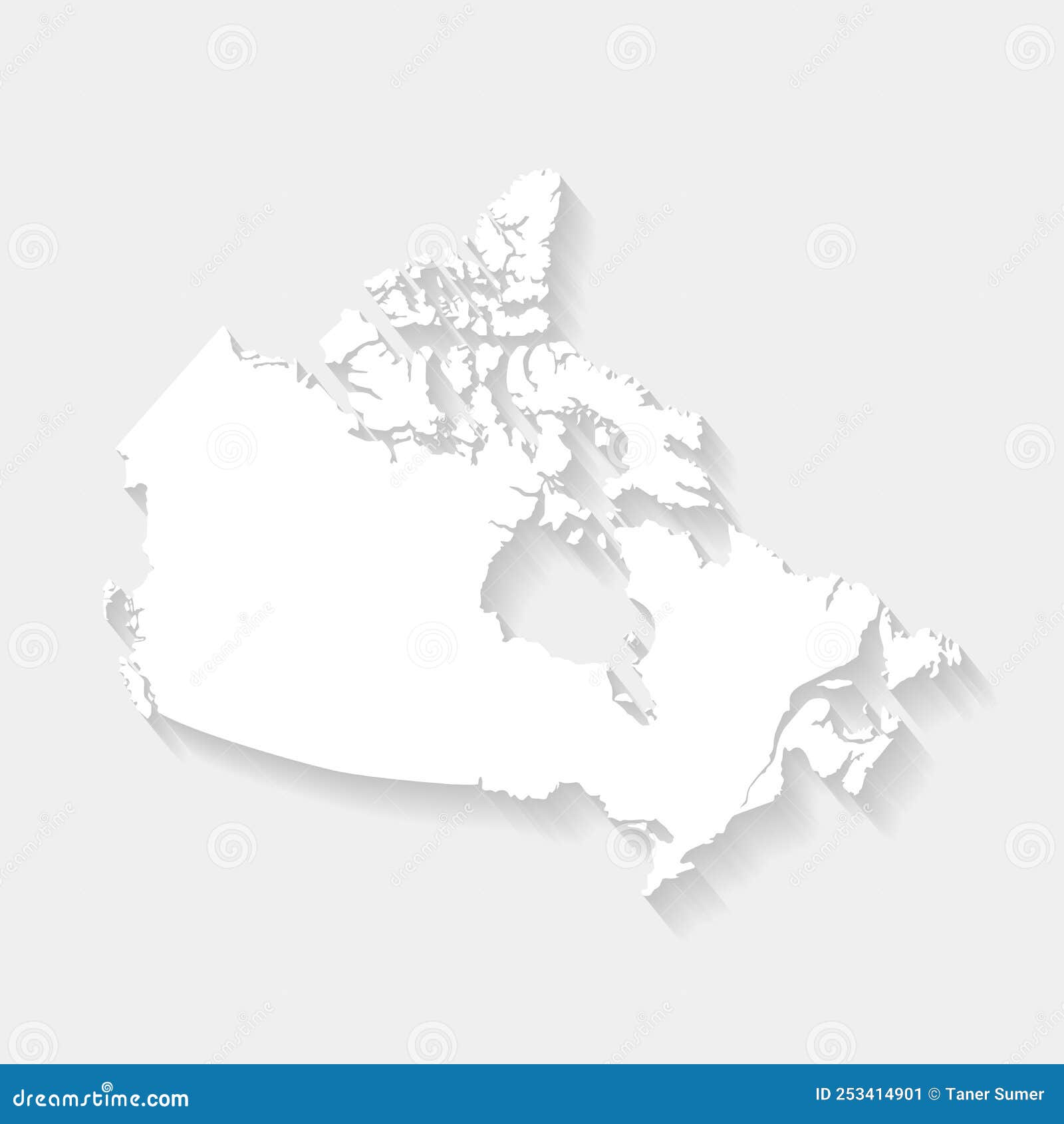 Simple Canada Map