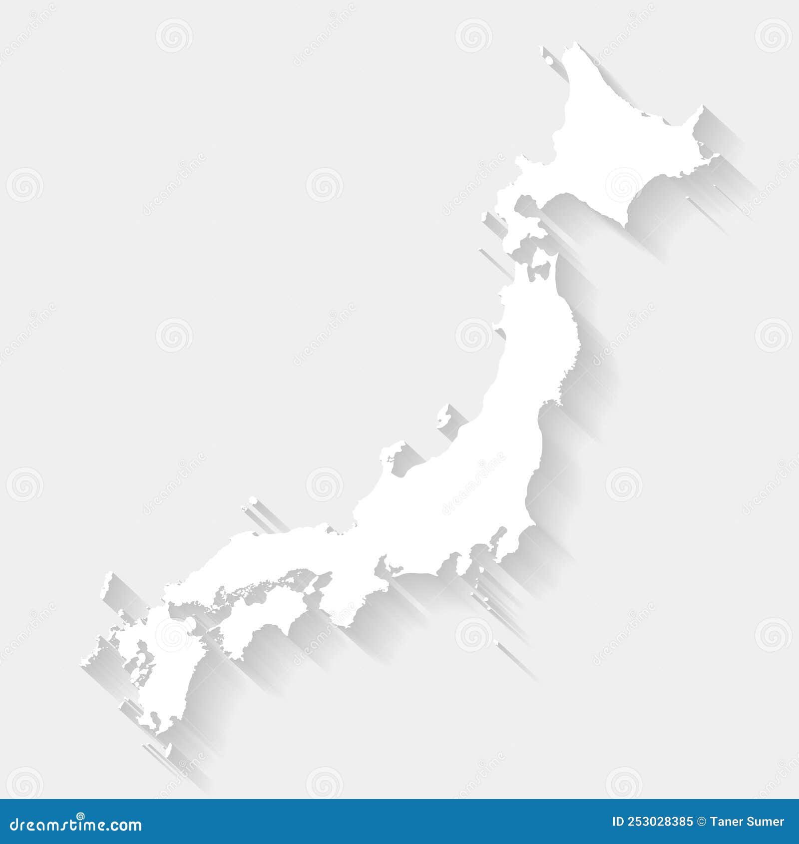 White Japan Traditional Background. Cartoon Vector | CartoonDealer.com ...