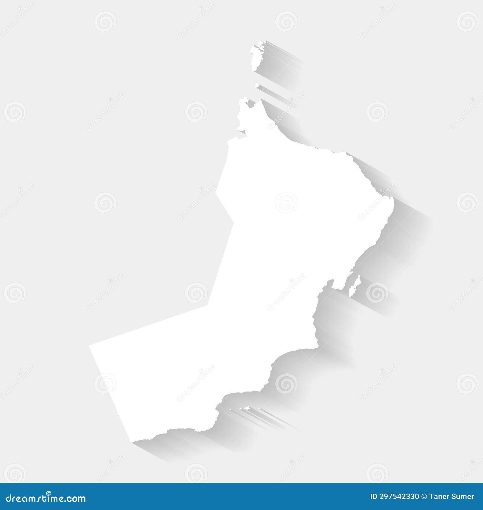 Oman Map Dot On Gray Background. Dotted Map Of Sultanate Of Oman ...