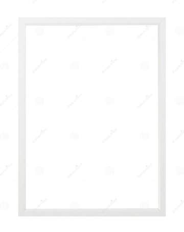 Simple white picture frame stock image. Image of studio - 47021785