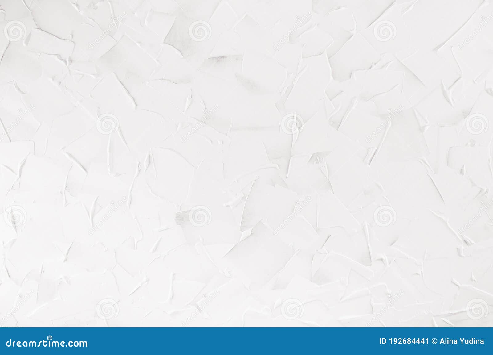 Simple White Plaster Texture With Waves And Smears As Modern Soft Light ...