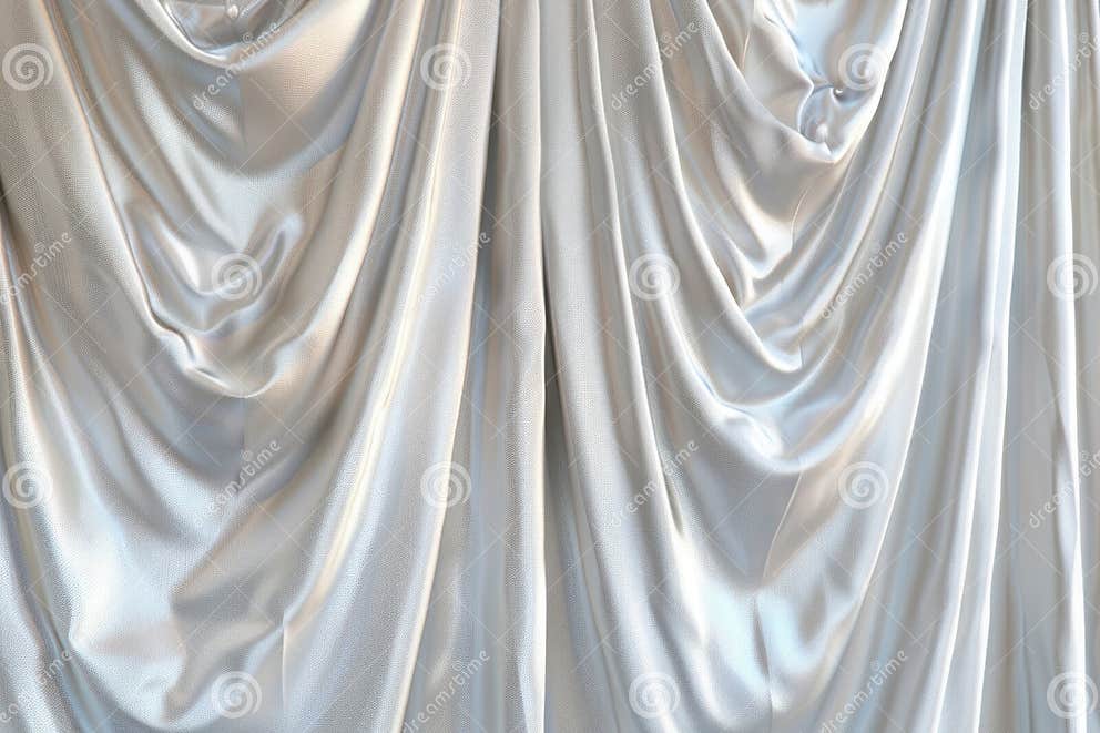 Simple White Soft Velvet Drapery Texture Stock Image - Image of white ...