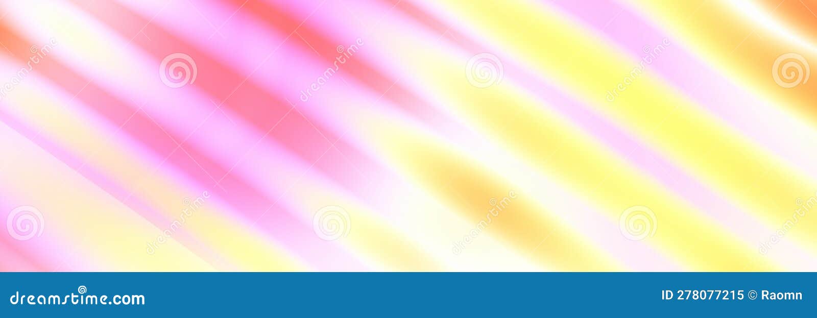 Simple Widescreen Abstract Retro Color Banner Stock Illustration ...