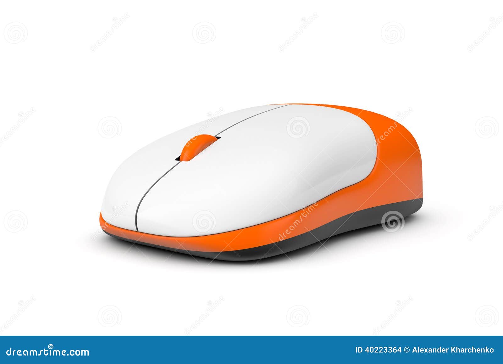 Simple Wireless Computer Mouse Stock Photo | CartoonDealer.com #40223364