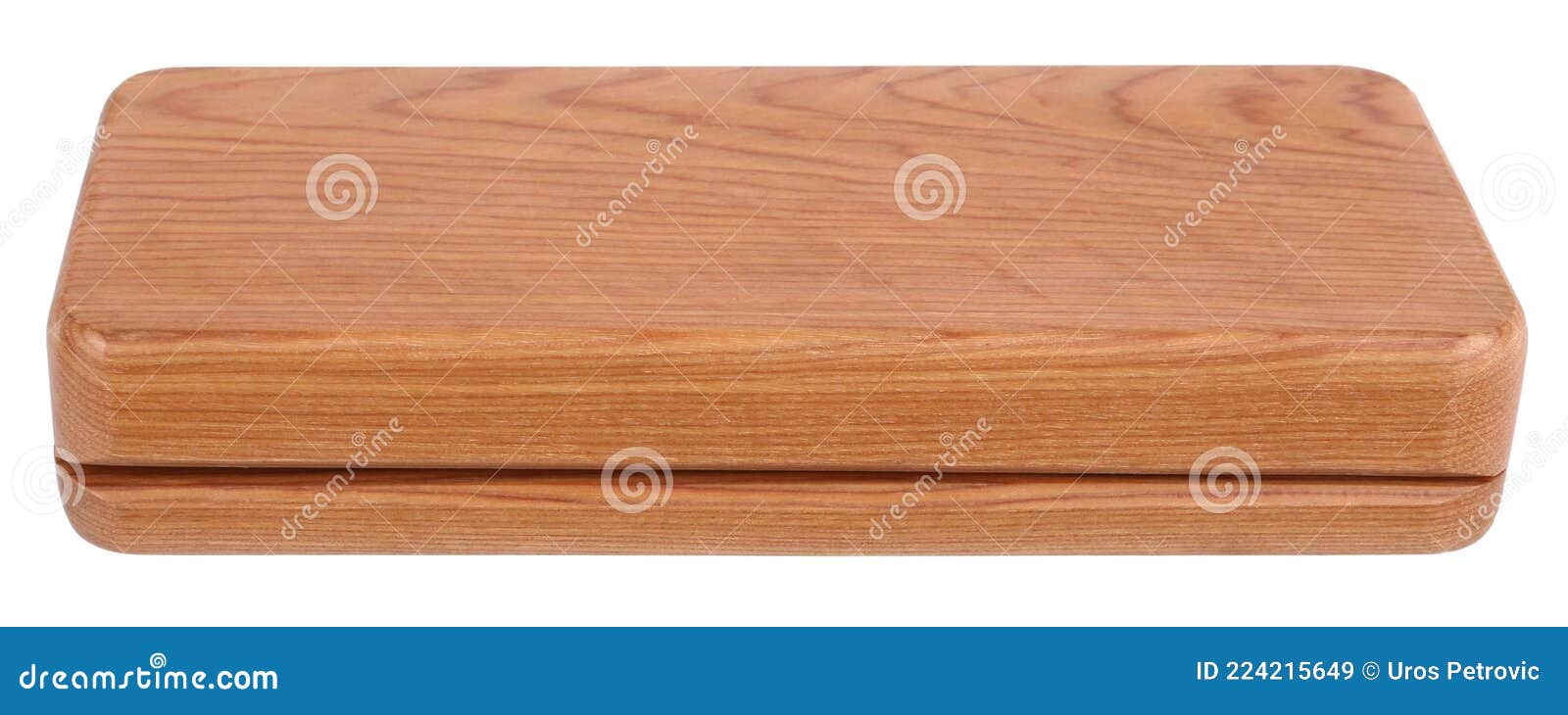 Closed wooden box stock image. Image of white, isolated - 224215649