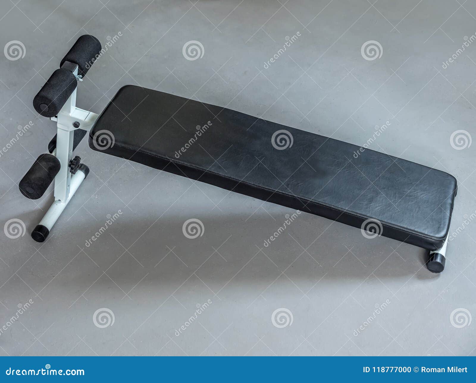 Simple workout bench stock photo. Image of athlete, lifestyle - 118777000