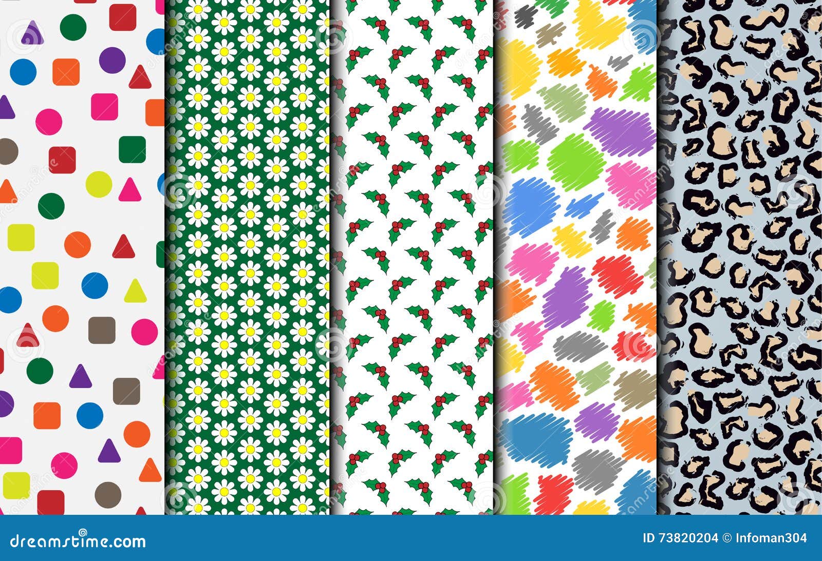 Simple Wrapping Paper in Various Colors for Various Events Set Four ...