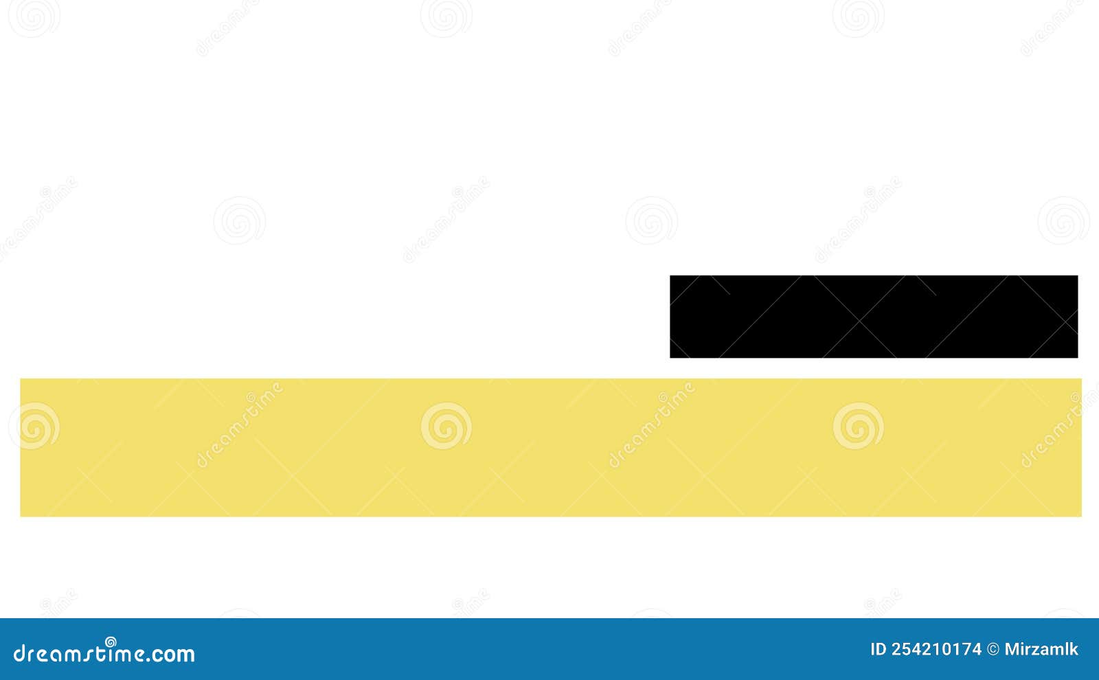 Simple Yellow and Black Colored on-off Animating Lower Third Title ...