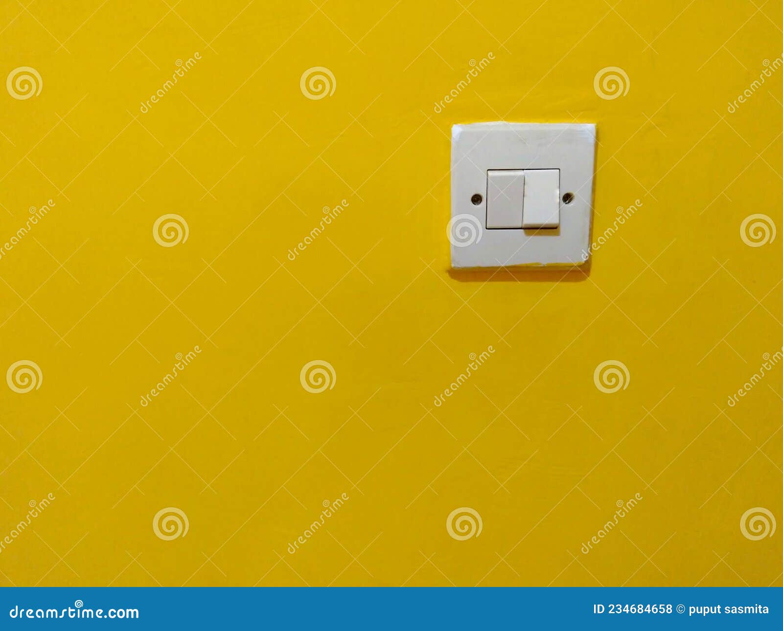Simple Yellow Switch stock photo. Image of yellow, bright - 234684658