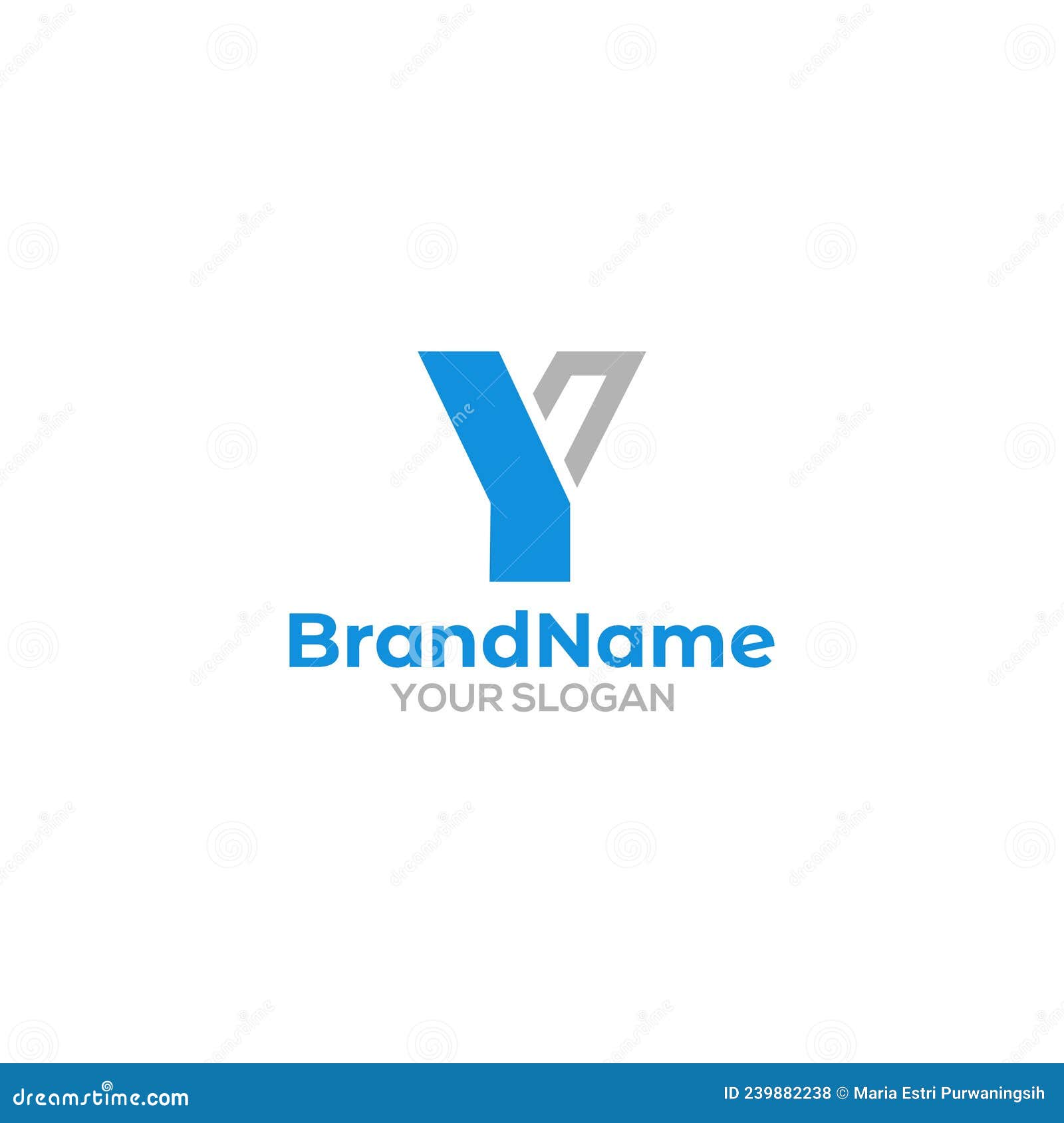 Simple YN Logo Design Vector Stock Vector - Illustration of ...