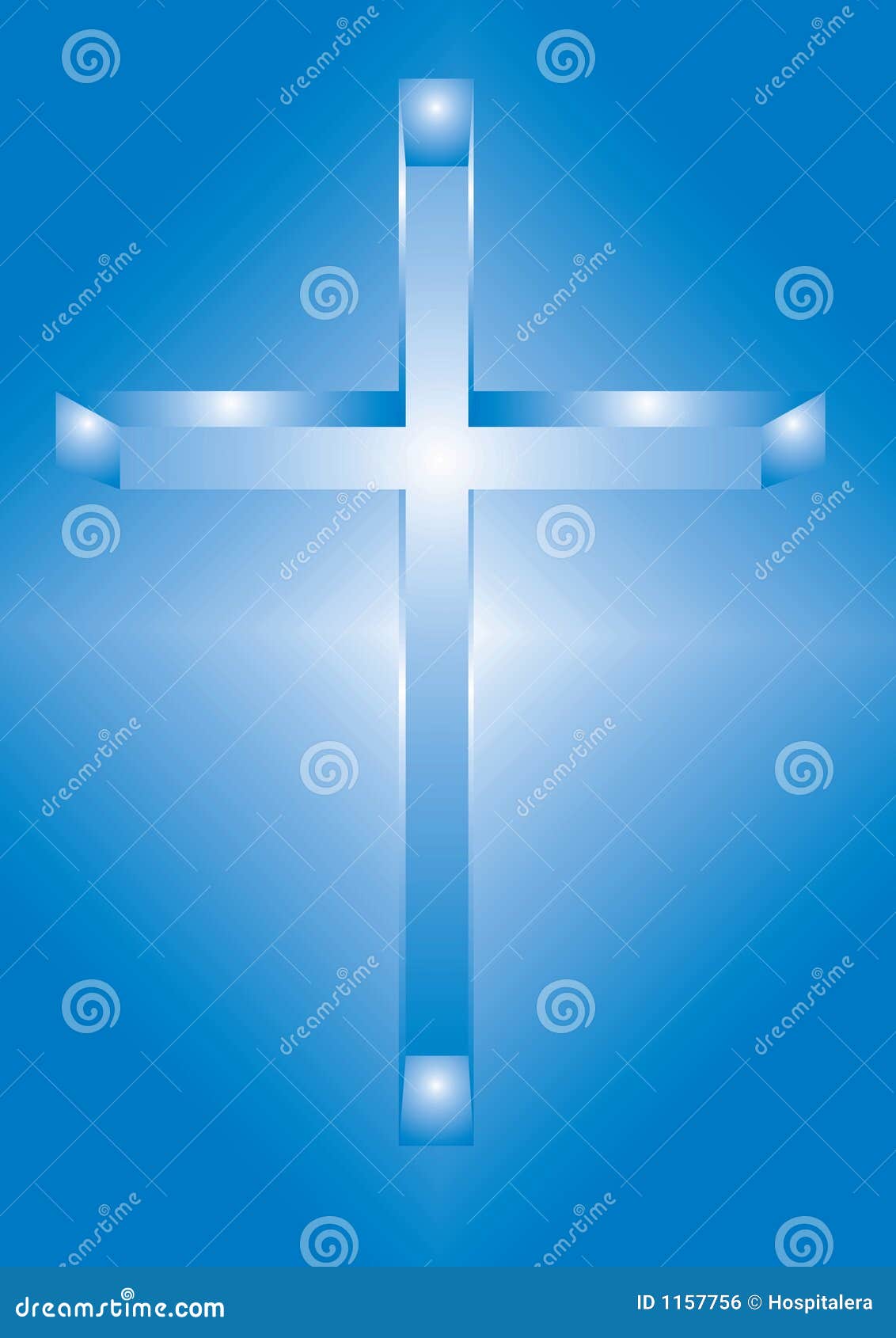 SimpleBlueCross Stock Photography | CartoonDealer.com #1157756