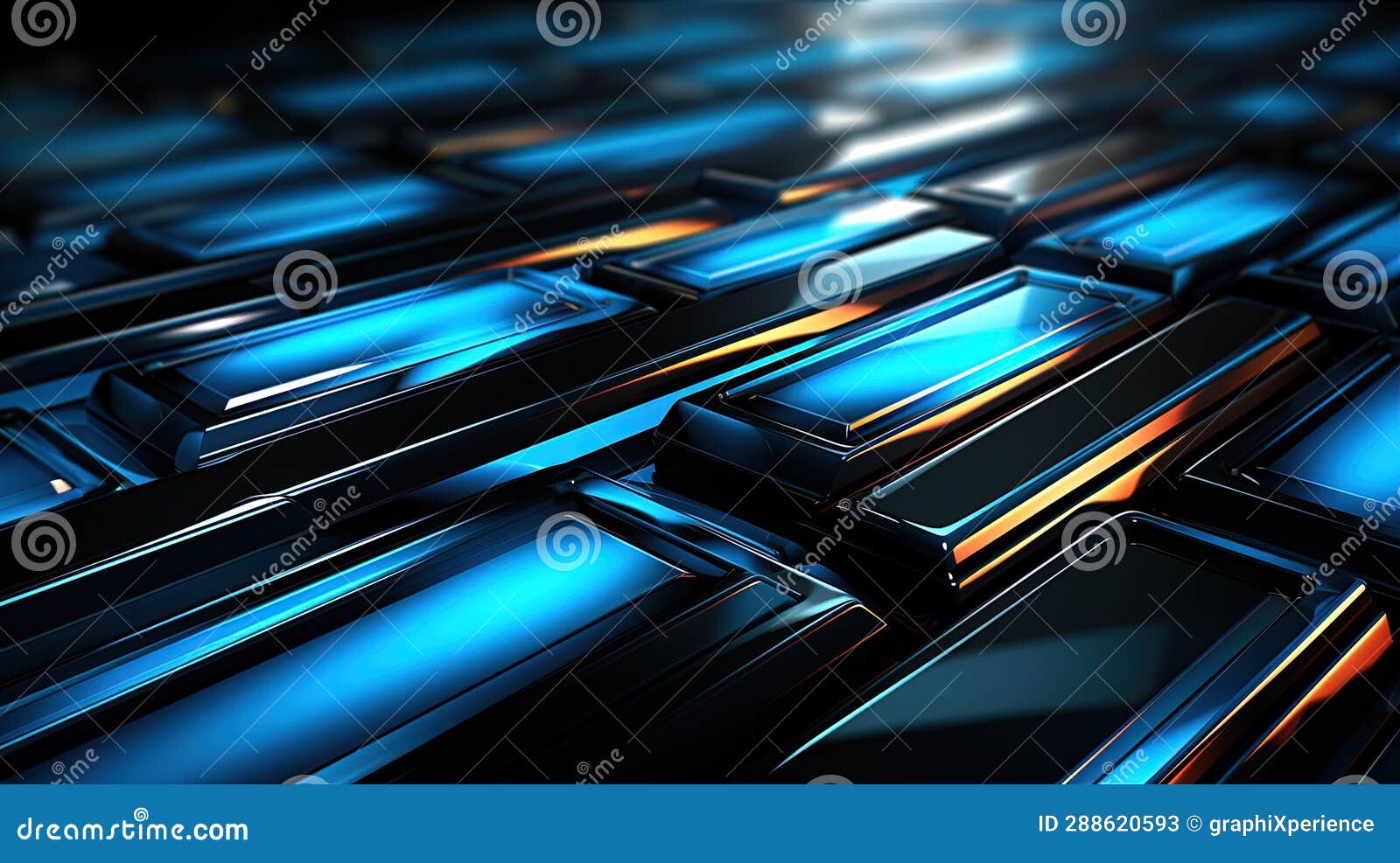 Simplicity in Blue stock illustration. Illustration of lines - 288620593