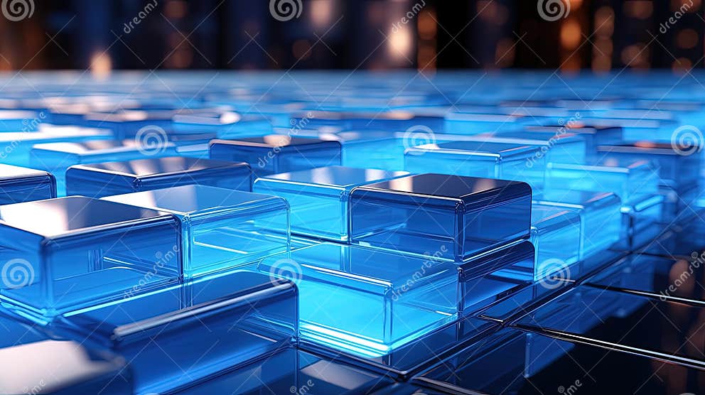 Simplicity in Blue stock illustration. Illustration of background ...