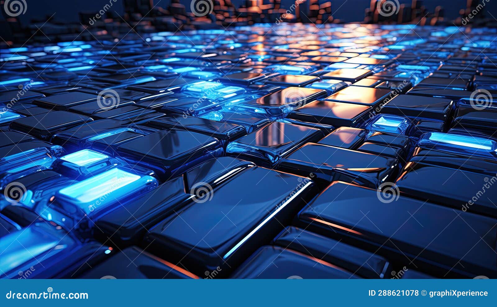 Simplicity in Blue stock illustration. Illustration of backdrop - 288621078