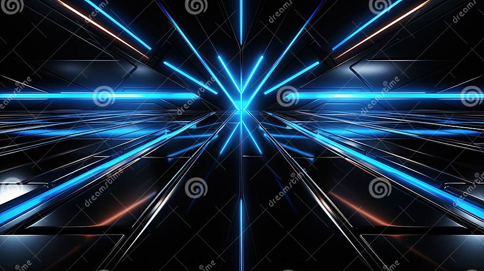 Simplicity in Blue stock illustration. Illustration of background ...