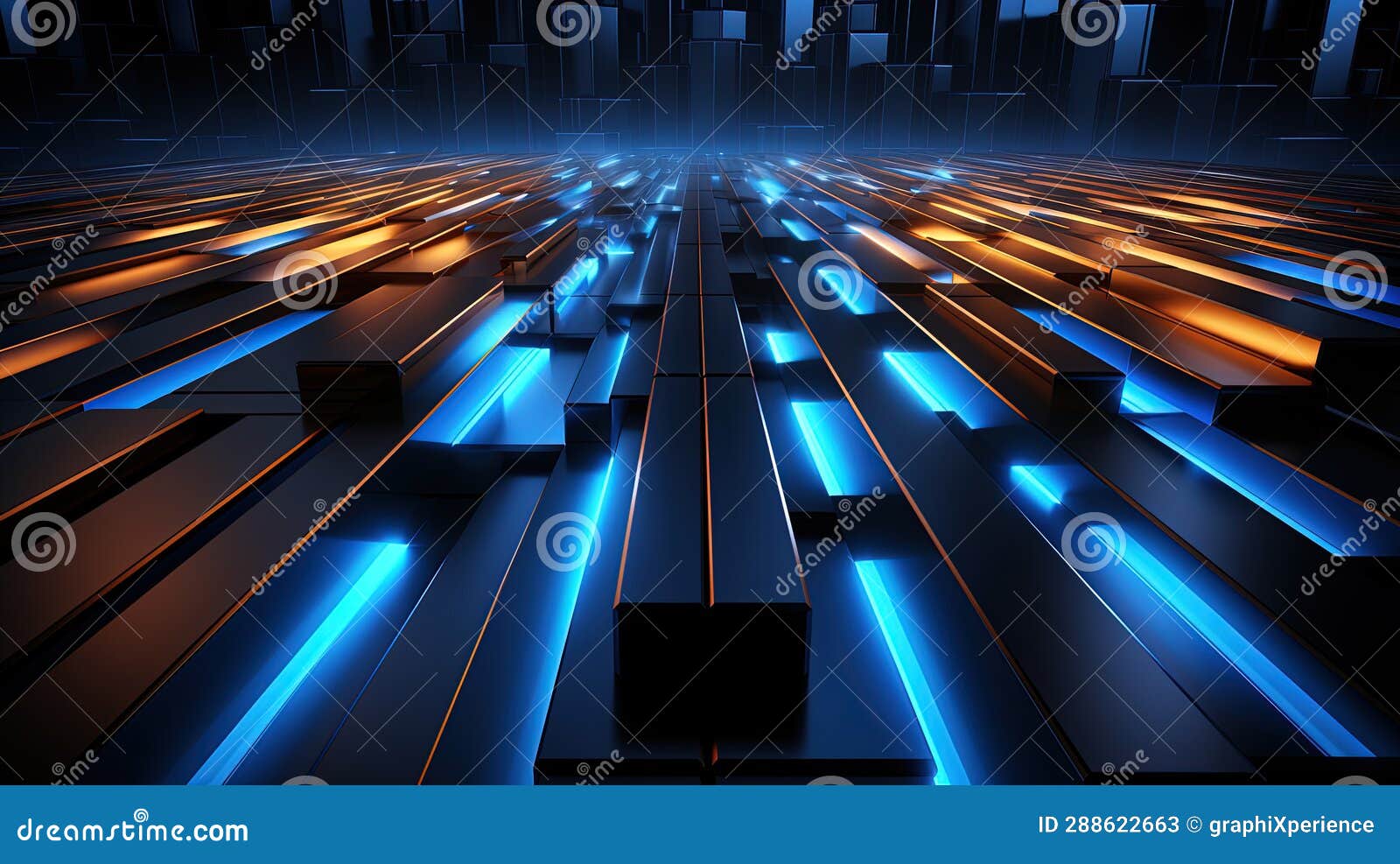 Simplicity in Blue stock illustration. Illustration of cyan - 288622663