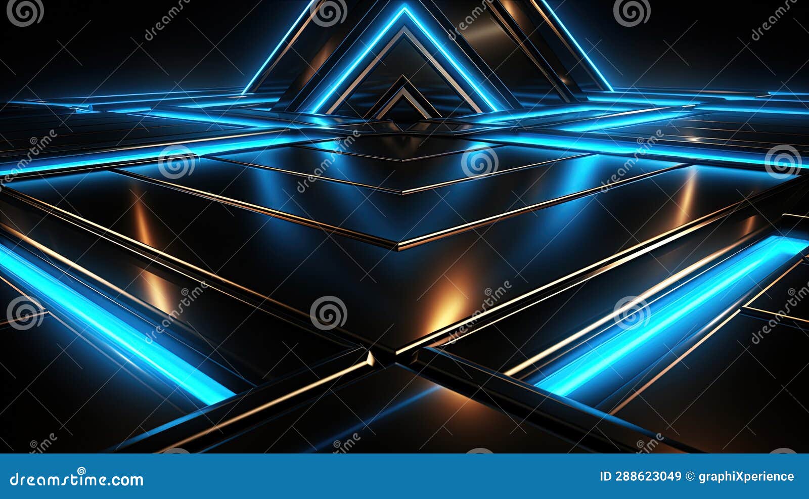 Simplicity in Blue stock illustration. Illustration of abstract - 288623049