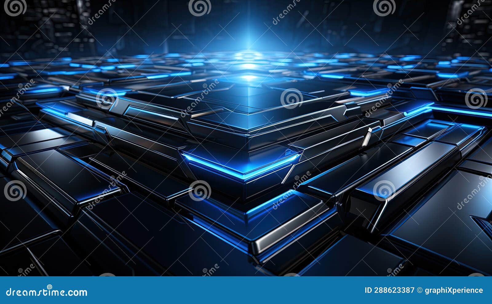Simplicity in Blue stock illustration. Illustration of cyan - 288623387