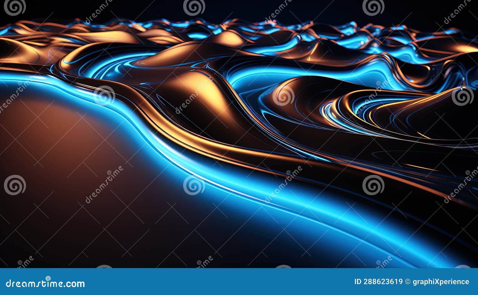 Simplicity in Blue stock illustration. Illustration of digital - 288623619