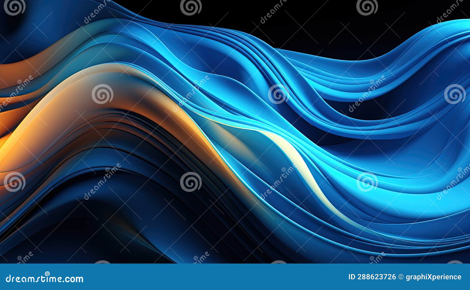 Simplicity in Blue stock illustration. Illustration of design - 288623726