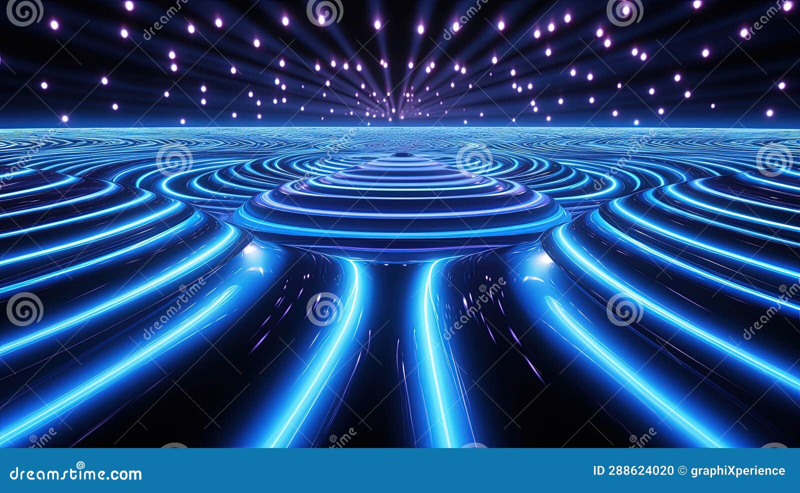 Simplicity in Blue stock illustration. Illustration of background ...