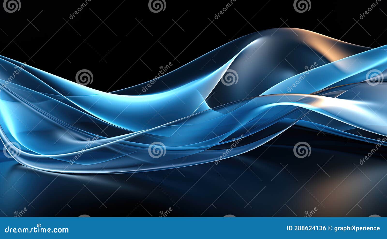 Simplicity in Blue stock illustration. Illustration of background ...