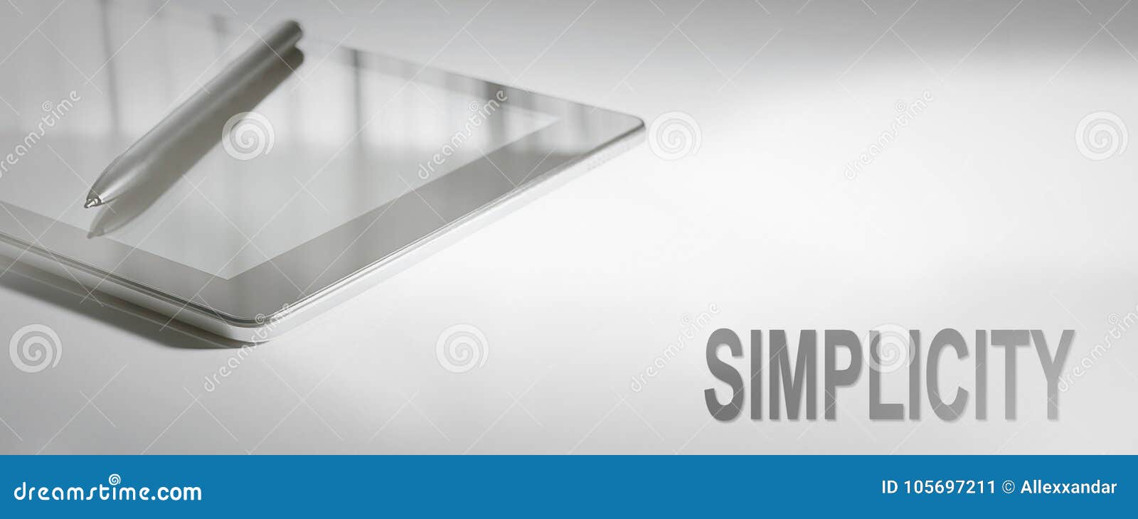 SIMPLICITY Business Concept Digital Technology. Stock Image - Image of ...