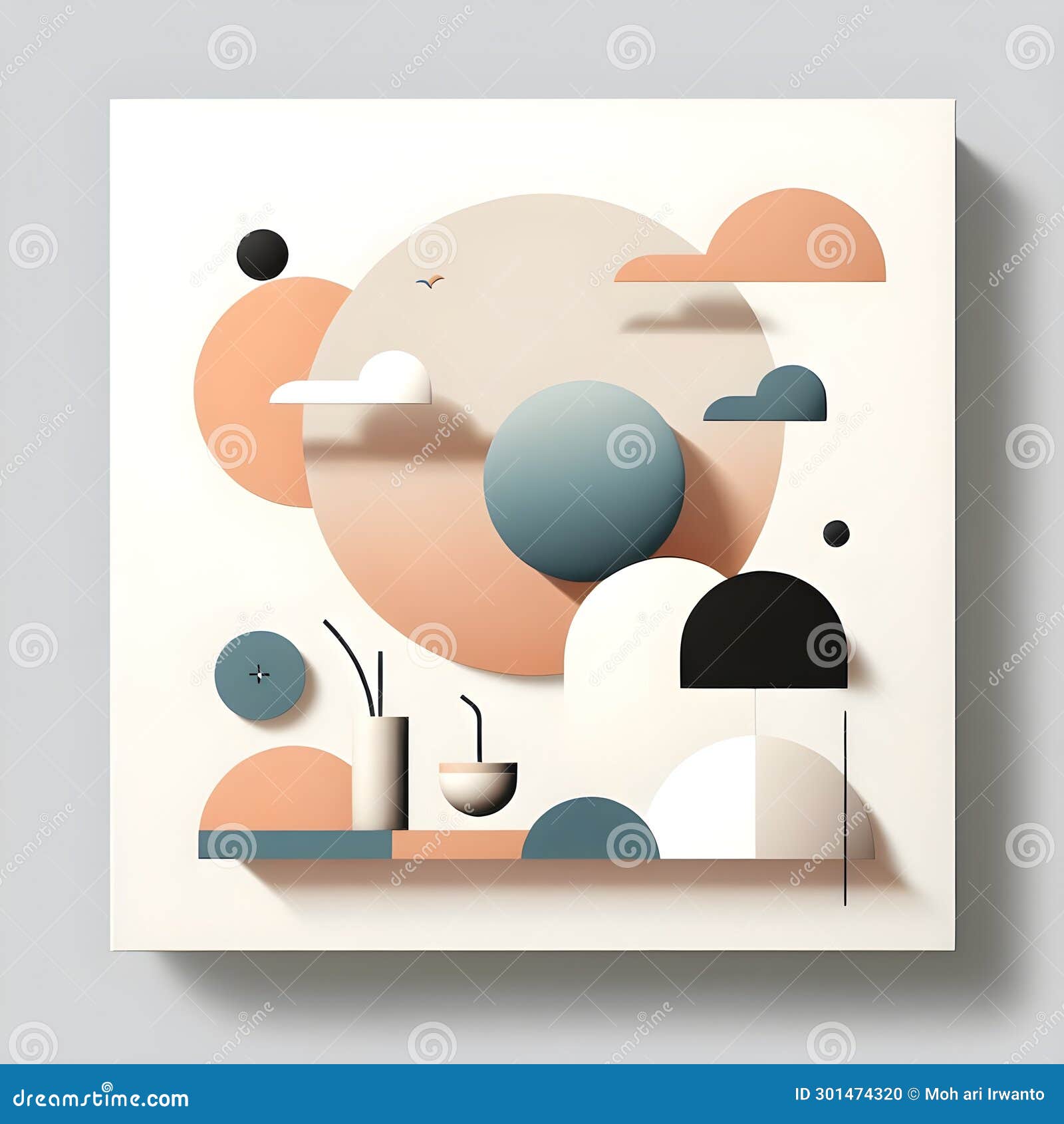 Simplicity in Design: Minimalist Social Media Post Graphics Eps 8 Stock ...