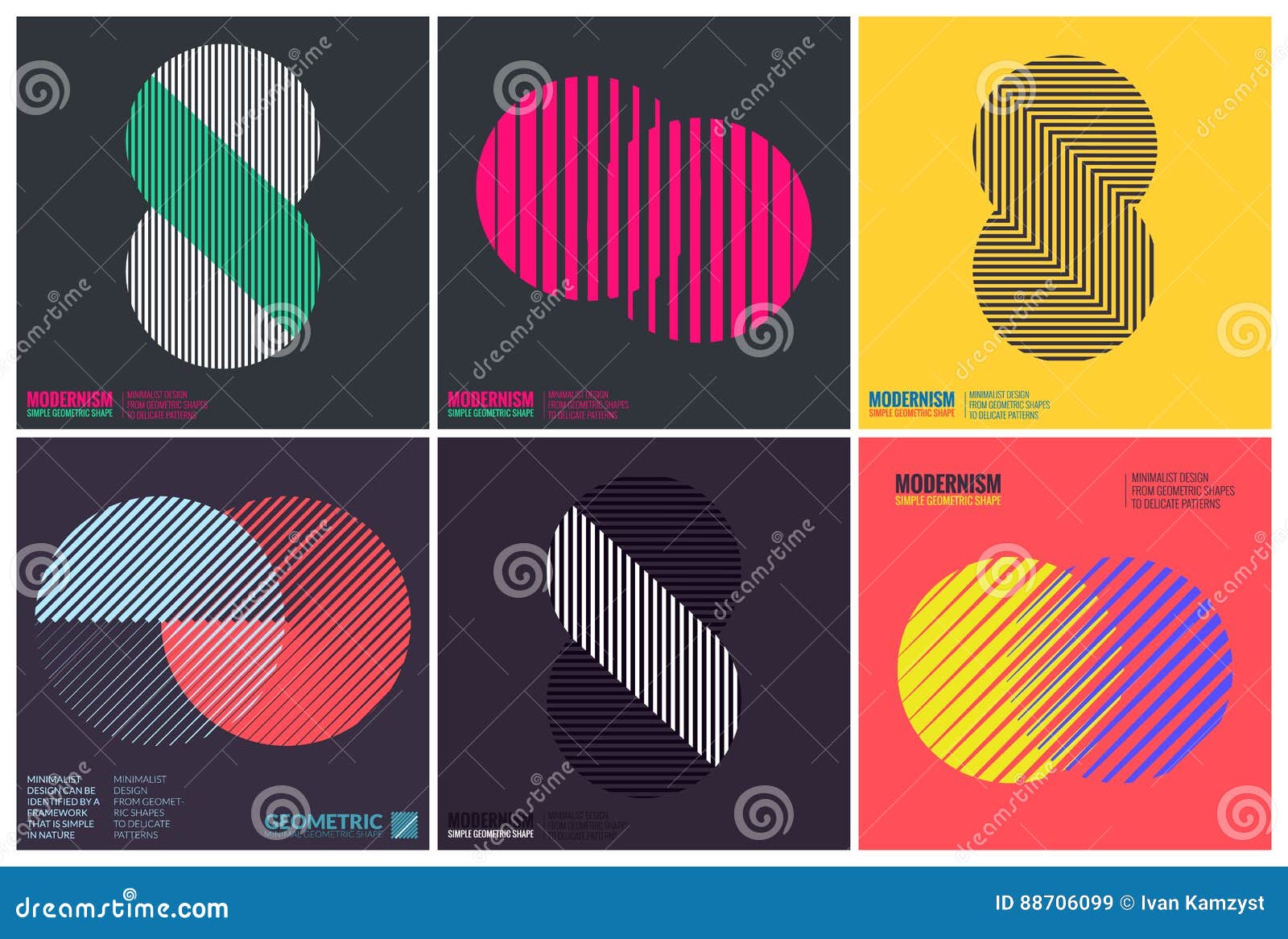 Simplicity Geometric Design Stock Vector - Illustration of model ...