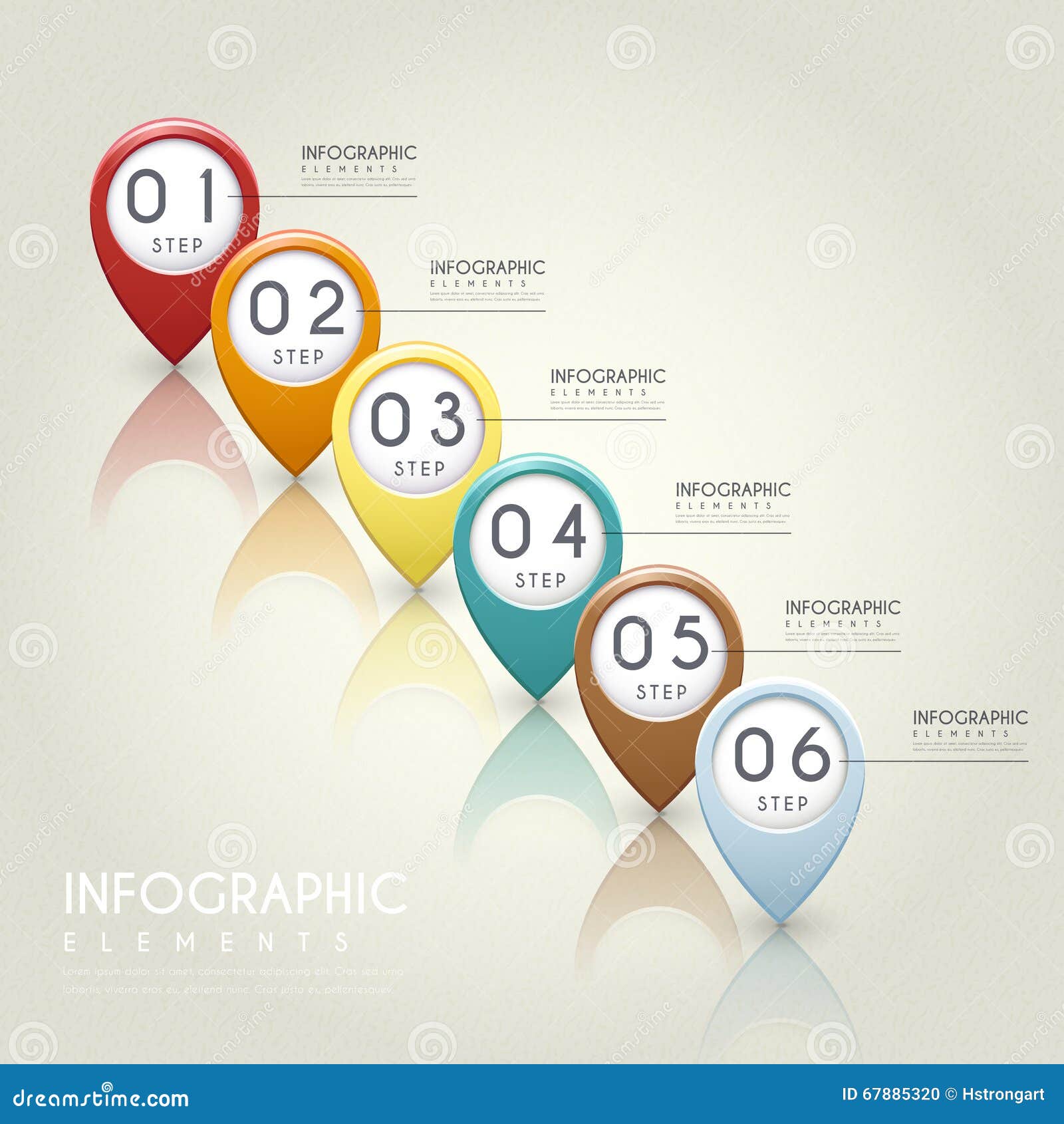 Simplicity Infographic Design Stock Illustration - Illustration of ...