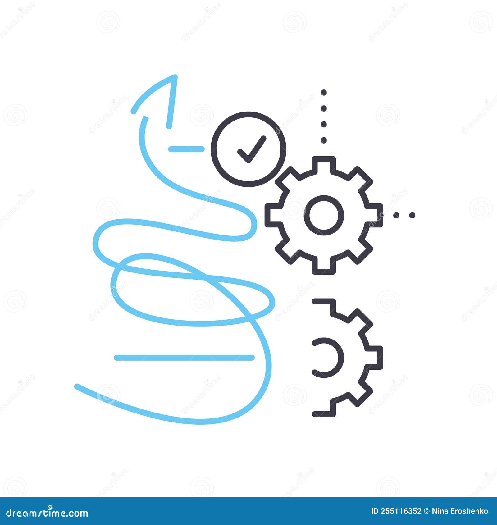 Simplicity Line Icon, Outline Symbol, Vector Illustration, Concept Sign ...