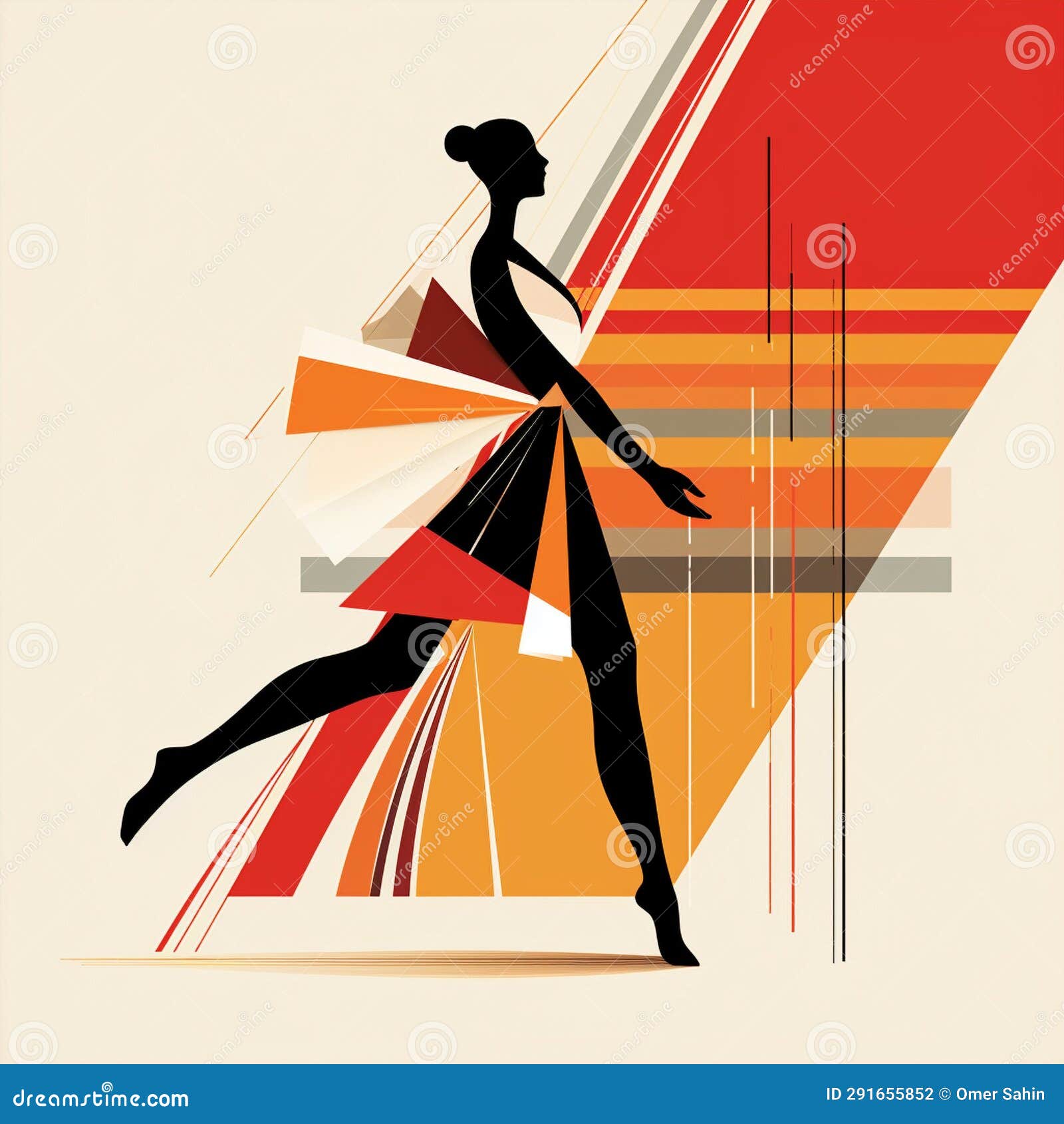 Simplicity in Motion stock illustration. Illustration of create - 291655852