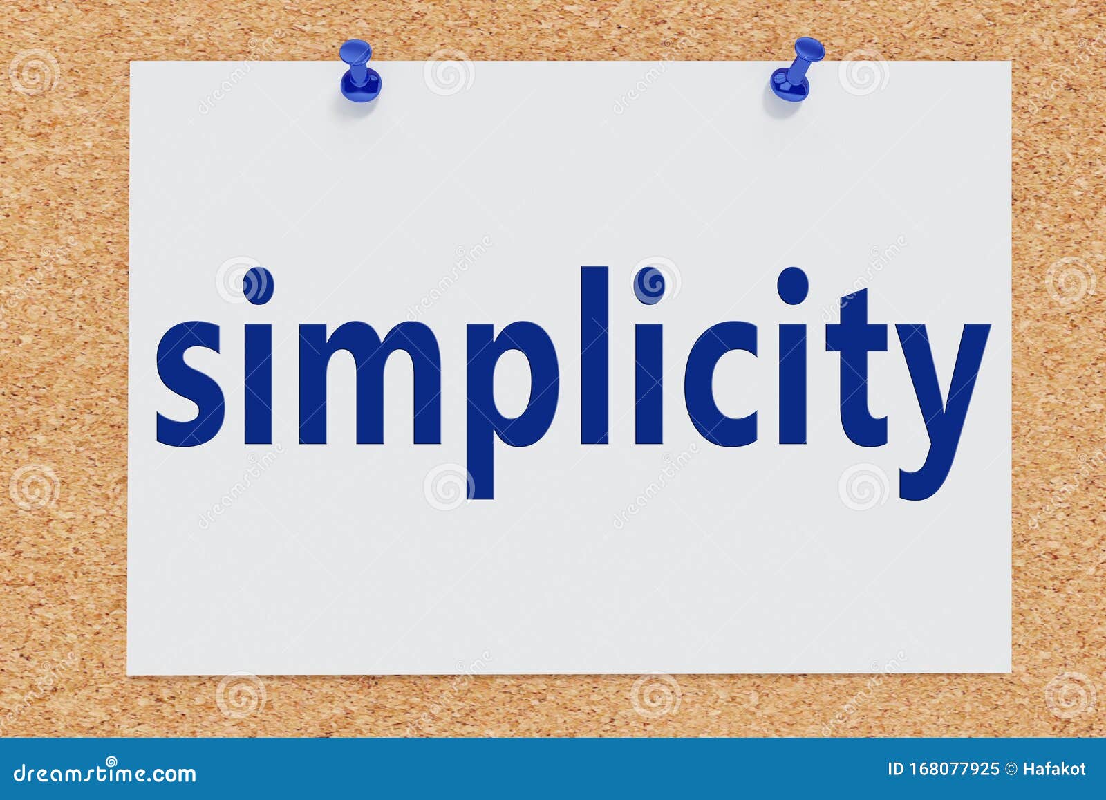 Simplicity - style concept stock illustration. Illustration of ...