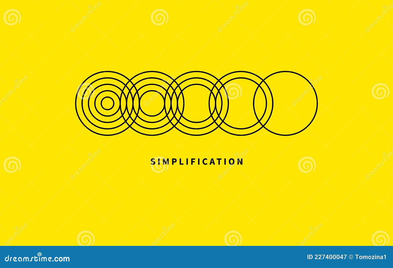 Simplification Concept. Simplicity Icon Stock Vector - Illustration of ...