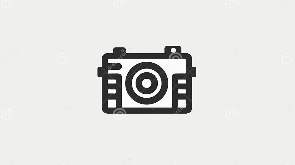 Professional Camera Icon for Web and UI Design Purposes Stock Vector ...
