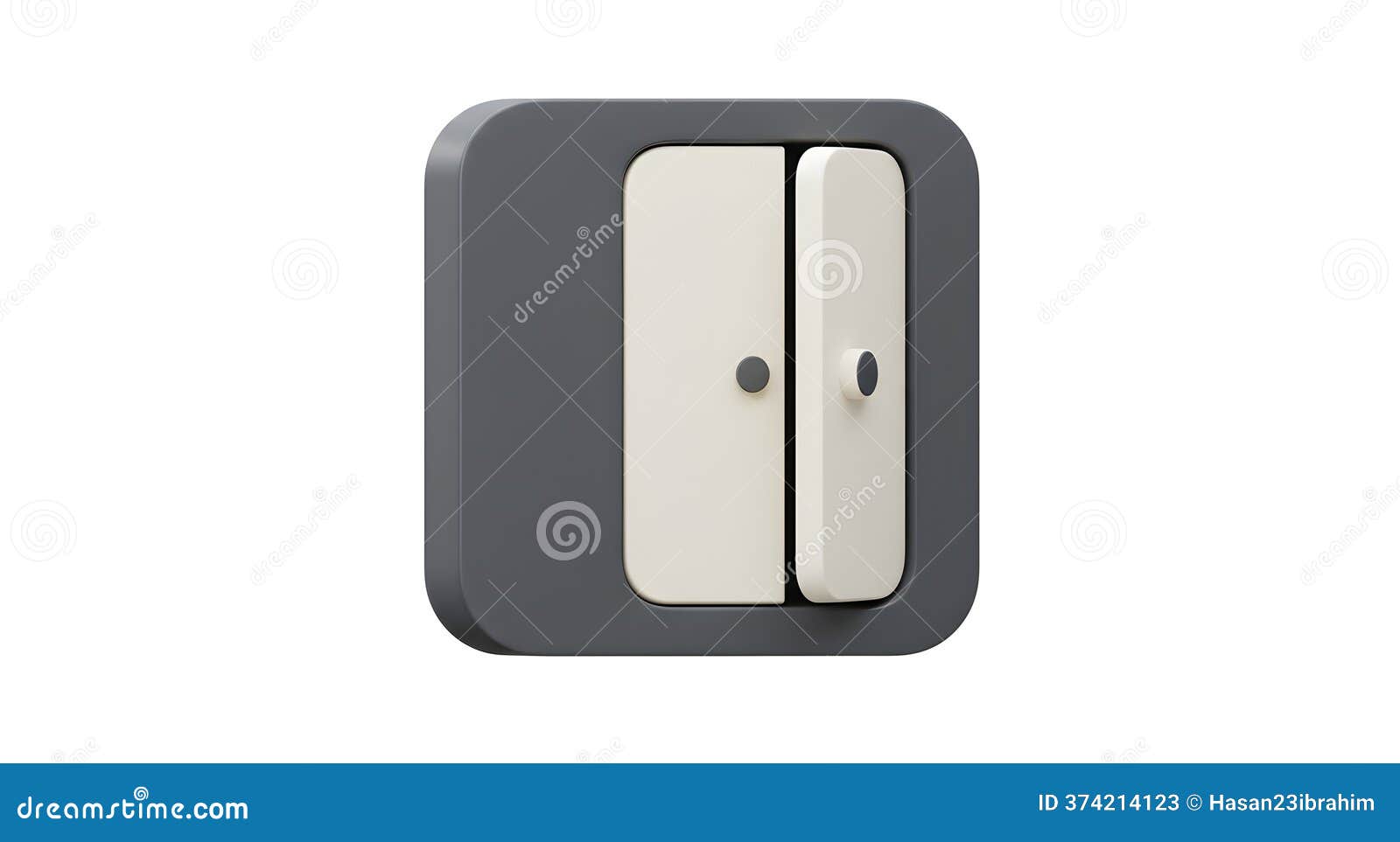 Simplified Electrical Distribution Schematic With Main, Transformer ...