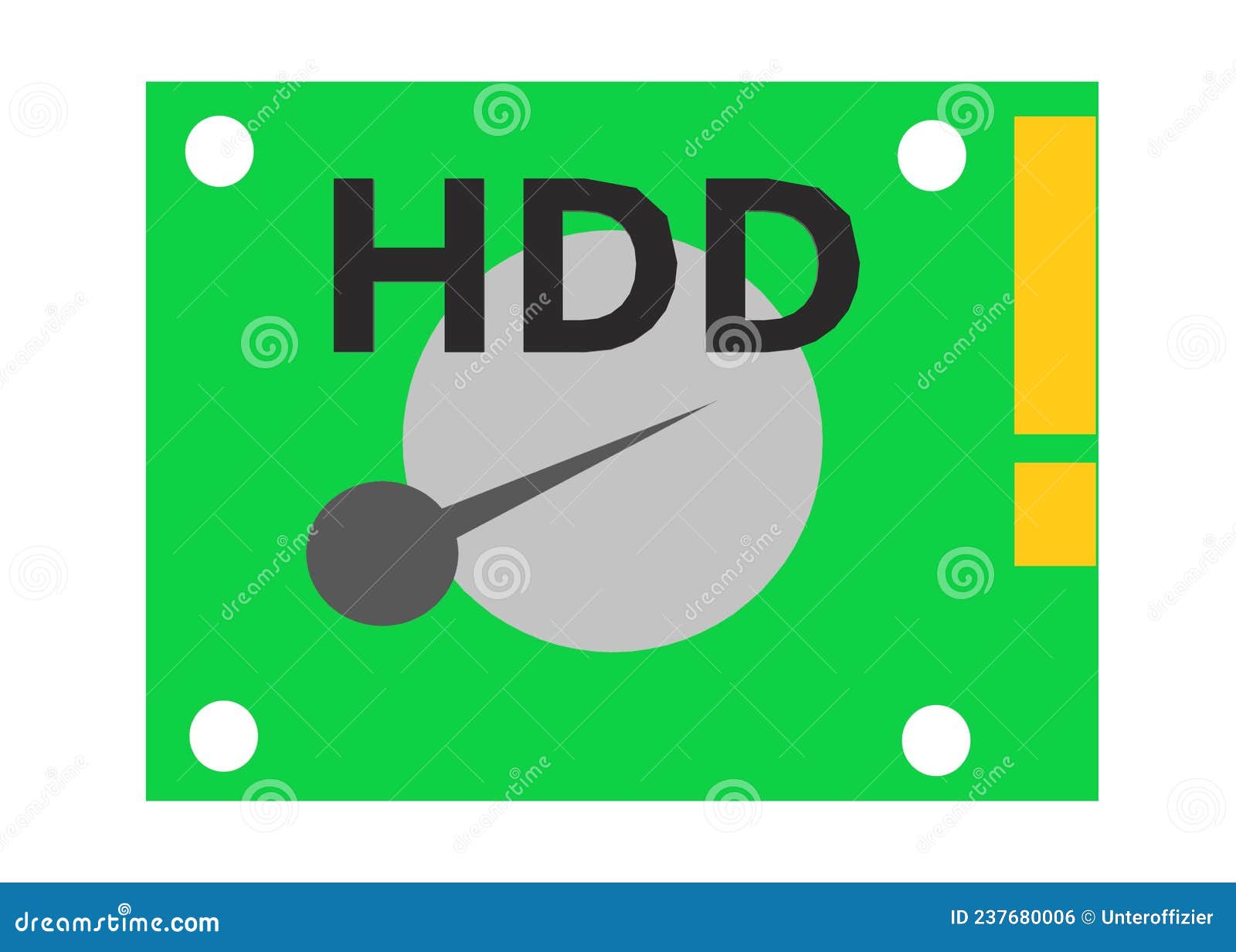 A Simplified Graphics Of A Unit Of Computer Internal Serial ATA Hard ...