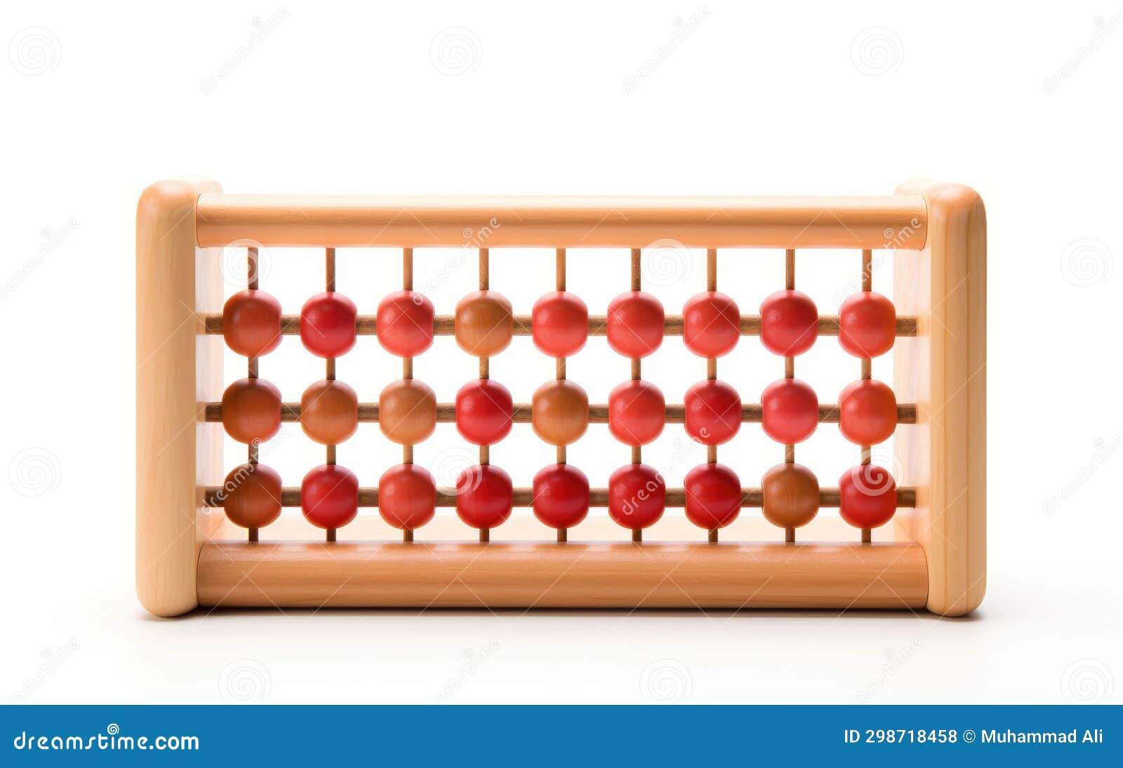 Simplified Math Highlight on White Background Stock Illustration ...