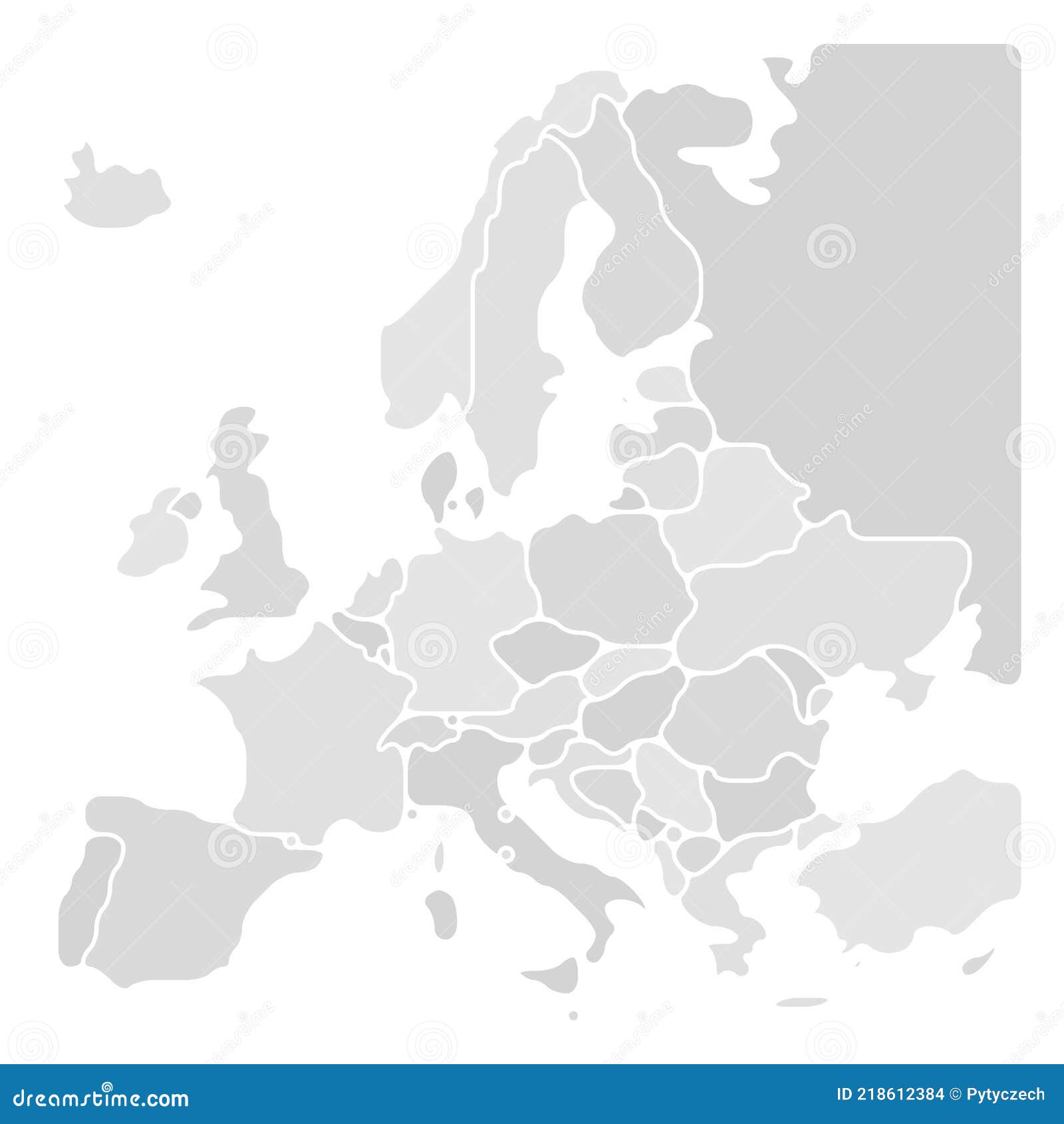 Simplified Smooth Border World Map Vector Illustration | CartoonDealer ... Simplified Smooth Border World Map Vector Illustration | CartoonDealer ...