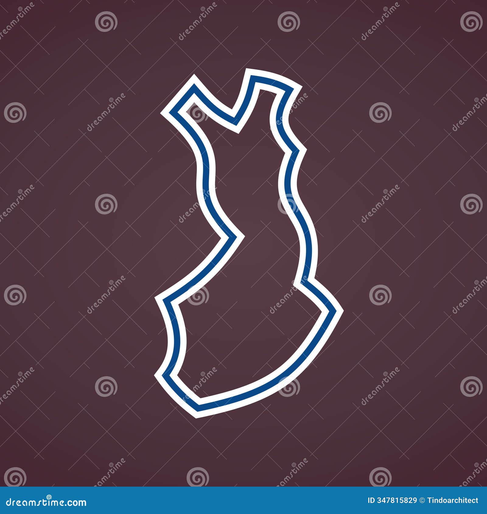 Stylized Map Of Finland Cartoon Vector | CartoonDealer.com #126152981