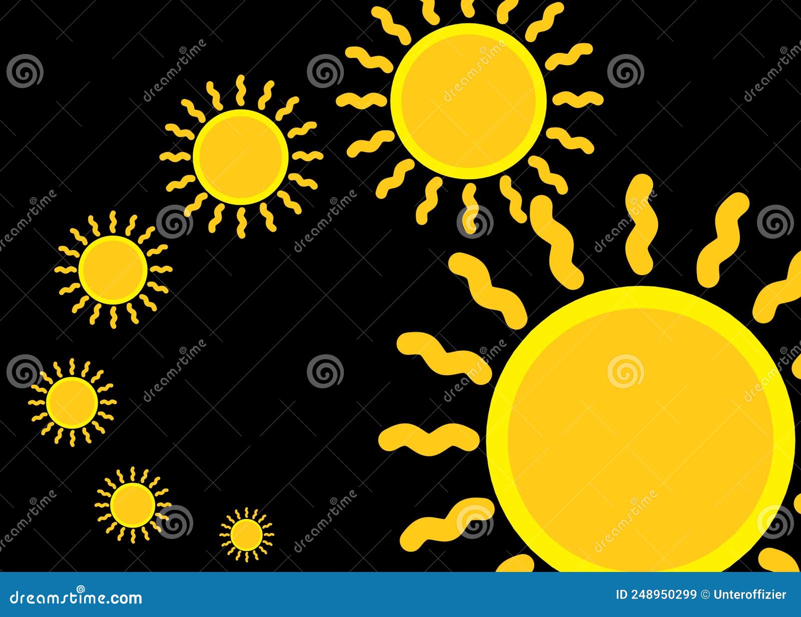 Simplified Symbol Shapes of Seven Suns Aligned in an Arc with Focus on ...