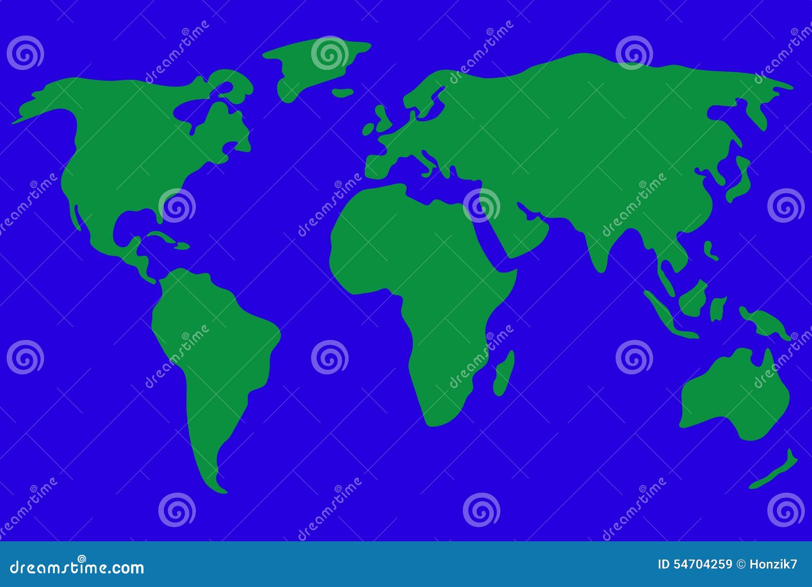 Simplified World Map Vector Illustration. Stock Vector - Illustration ... Simplified World Map Vector Illustration. Stock Vector - Illustration ...