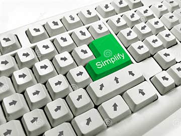 Simplify stock image. Image of button, strategy, business - 2092475