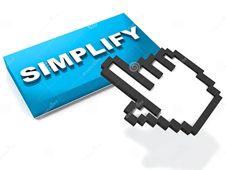 Simplify stock illustration. Illustration of button, background - 28681398