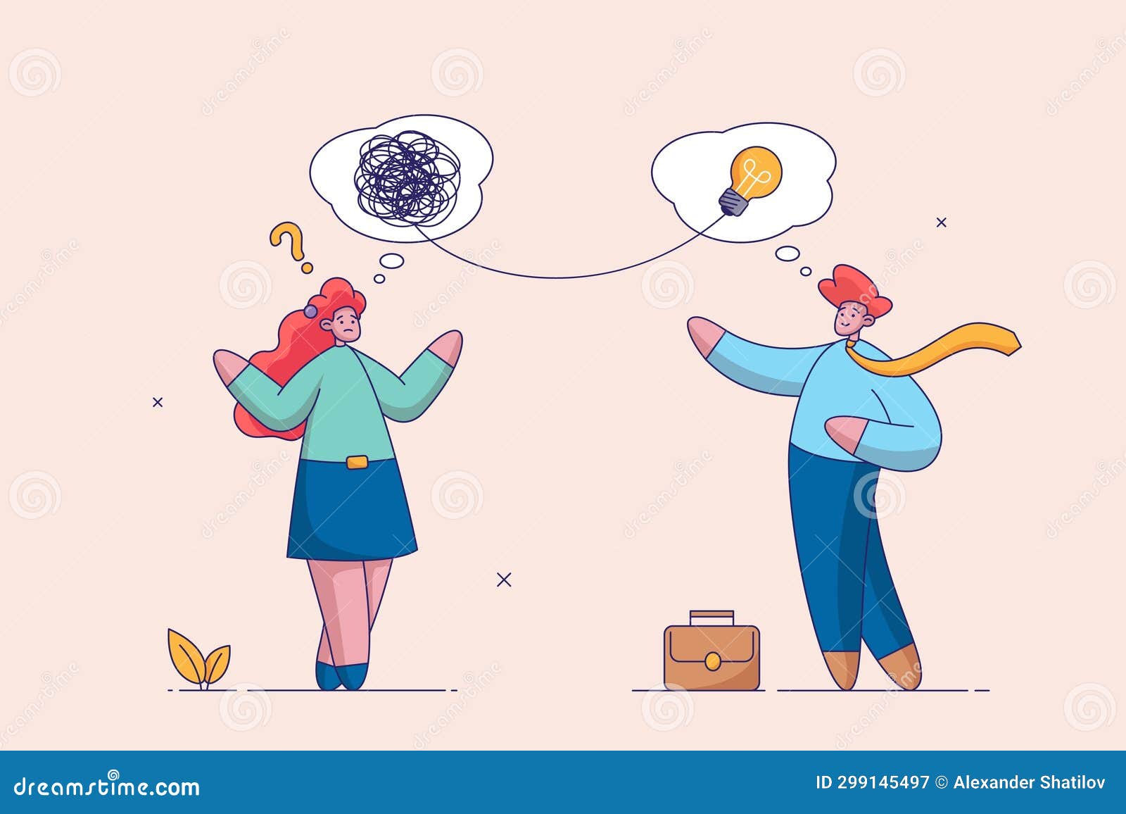 Simplify Complex Business Idea Concept. Untangle or Solve Business ...