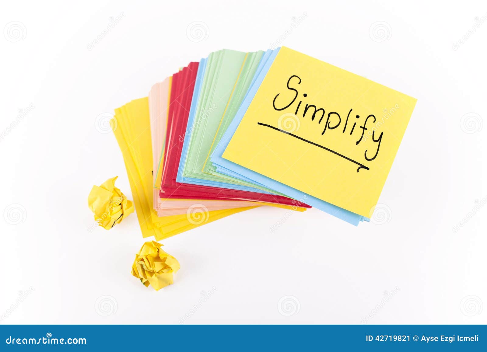 Simplify stock image. Image of pragmatic, cheerful, color - 42719821