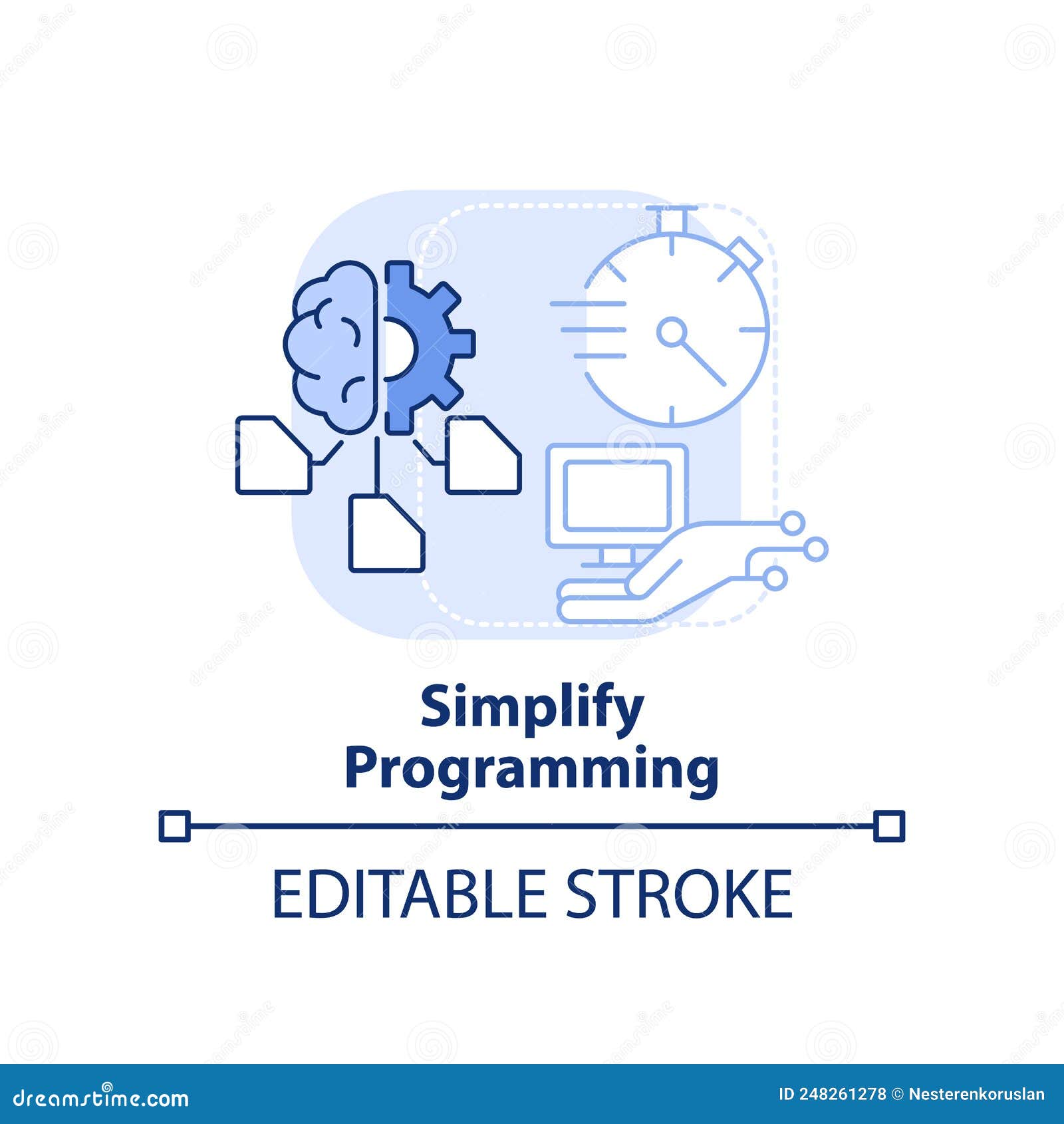 Simplify Icon, Vector | CartoonDealer.com #163720925