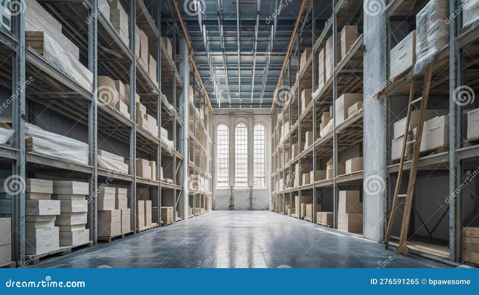 Simplifying Shipping and Delivery, Cardboard Boxes in a Clean and ...